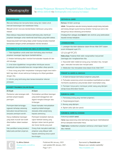Cheat Sheets in العربية (Arabic) - Cheatography.com: Cheat Sheets For ...