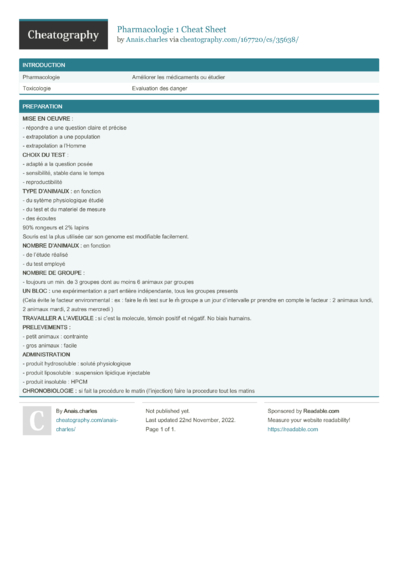 3441 Education Cheat Sheets - Cheatography.com: Cheat Sheets For Every Occasion