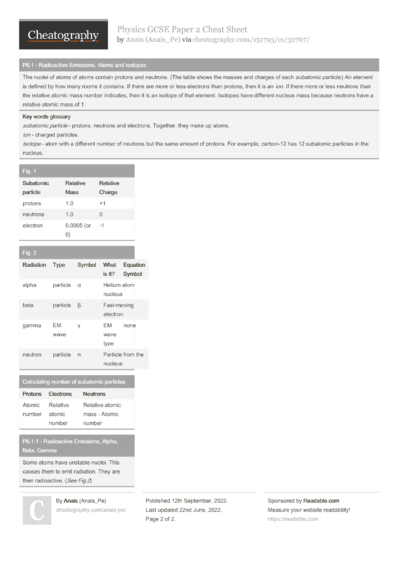 Biology A level - Patterns of Inheritance Cheat Sheet by Anais_Pe ...