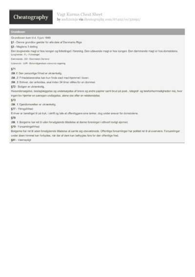 3278 Education Cheat Sheets - Cheatography.com: Cheat Sheets For Every ...