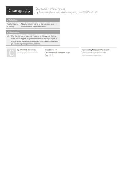 10 Summary Cheat Sheets Cheatography Cheat Sheets For Every Occasion