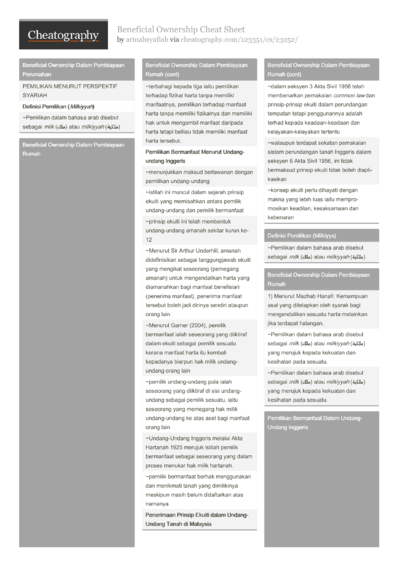 6 -cheatsheet Cheat Sheets - Cheatography.com: Cheat Sheets For Every ...