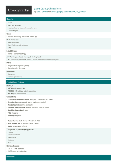30 Pathophysiology of Oncology Cheat Sheet by bee.f - Download free ...
