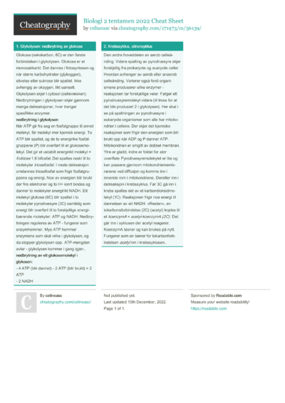 3251 Education Cheat Sheets - Cheatography.com: Cheat Sheets For Every Occasion