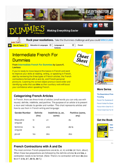 Cheat Sheets Matching "french" - Cheatography.com: Cheat Sheets For ...