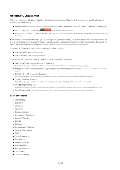 iOS 11 Design Principles Cheat Sheet by asolanes - Download free from ...
