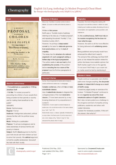 37 Ocr Cheat Sheets - Cheatography.com: Cheat Sheets For Every Occasion