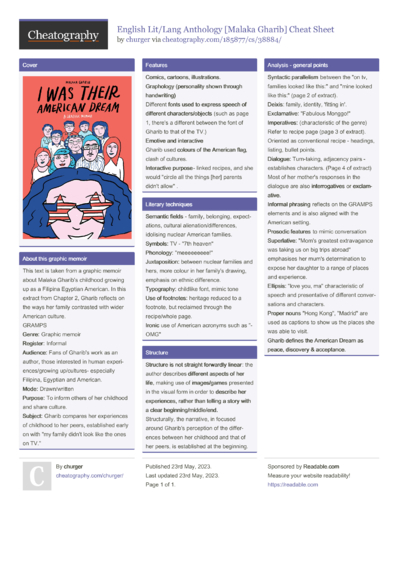 37 Ocr Cheat Sheets - Cheatography.com: Cheat Sheets For Every Occasion