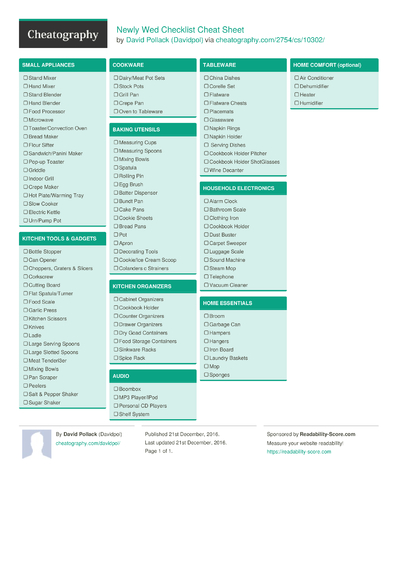 Workers’ Compensation Claims Checklists Cheat Sheet by Davidpol ...