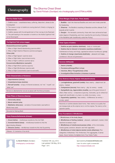 Common Financial And Accounting Ratios And Formulas Cheat Sheet By Davidpol
