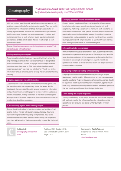 22 Scripting Cheat Sheets Cheat Sheets For Every Occasion 8033