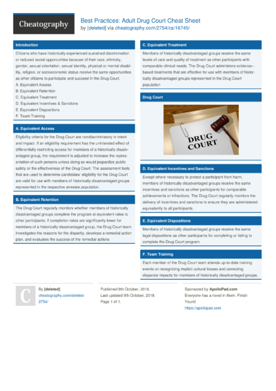 32 Drugs Cheat Sheets - Cheatography.com: Cheat Sheets For Every Occasion