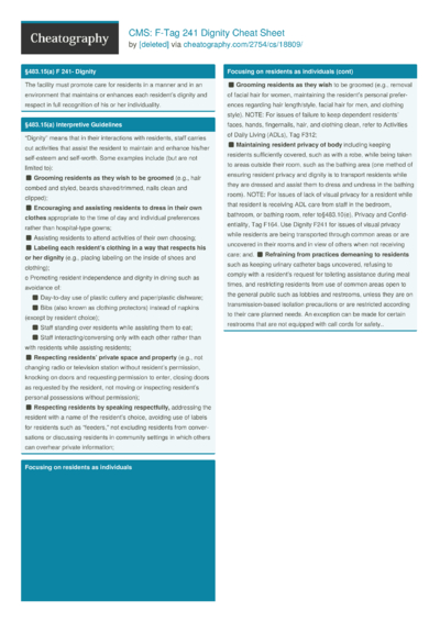 12 F-tag Cheat Sheets - Cheatography.com: Cheat Sheets For Every Occasion