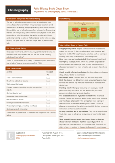 65 Assessment Cheat Sheets - Cheatography.com: Cheat Sheets For Every ...