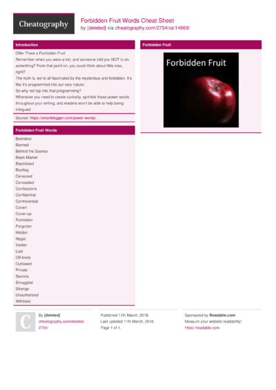 19 Word Cheat Sheets - Cheatography.com: Cheat Sheets For Every Occasion