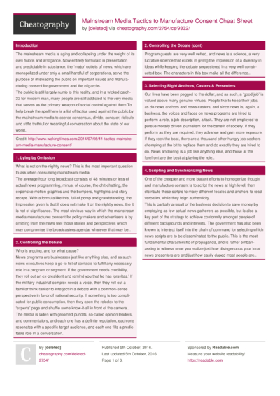 2 Msm Cheat Sheets - Cheatography.com: Cheat Sheets For Every Occasion
