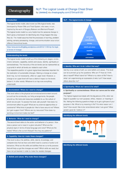 12 Logic Cheat Sheets - Cheatography.com: Cheat Sheets For Every Occasion