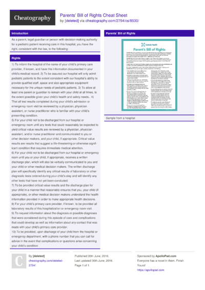 16 Billing Cheat Sheets - Cheatography.com: Cheat Sheets For Every Occasion