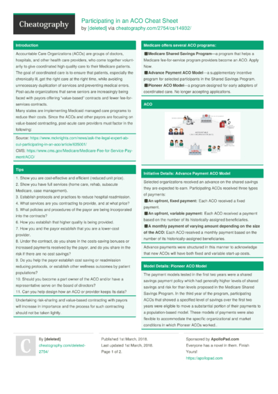 35 Cms Cheat Sheets - Cheatography.com: Cheat Sheets For Every Occasion