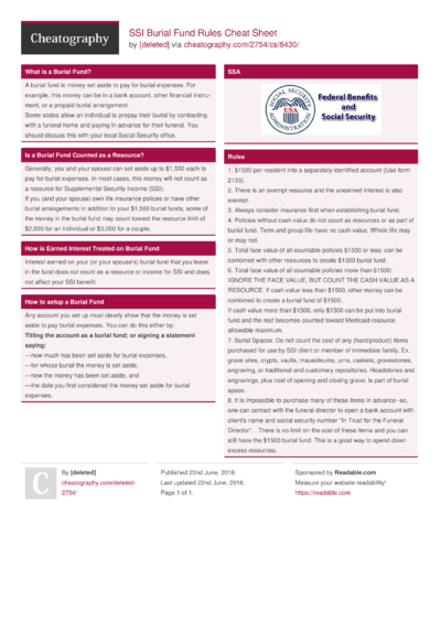 1 Ssa Cheat Sheet - Cheatography.com: Cheat Sheets For Every Occasion