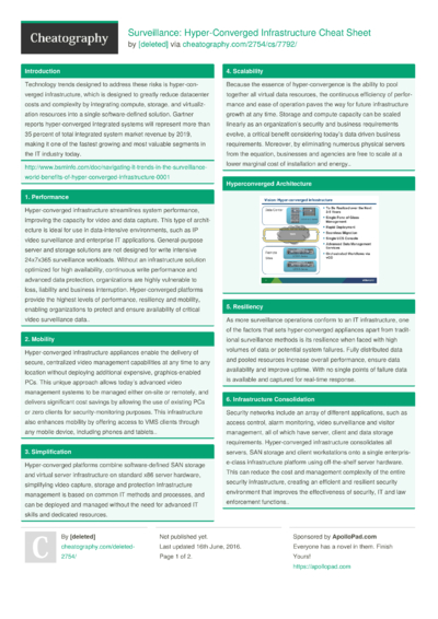 84 Security Cheat Sheets - Cheatography.com: Cheat Sheets For Every Occasion