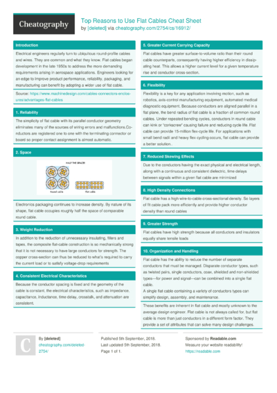 7 Flags Cheat Sheets - Cheatography.com: Cheat Sheets For Every Occasion