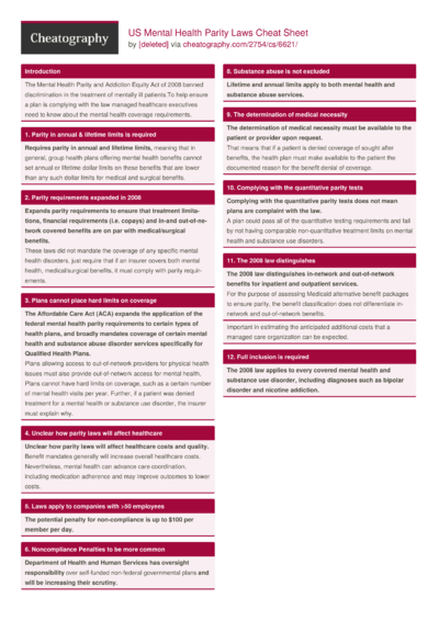 51 Law Cheat Sheets - Cheatography.com: Cheat Sheets For Every Occasion