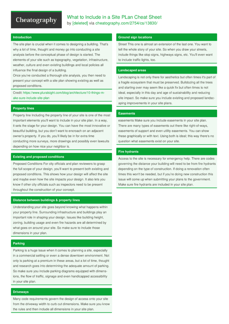 What To Include In A Site PLan Cheat Sheet By deleted Download Free what-to-include-in-a-site-plan-cheat-sheet-by-deleted-download-free