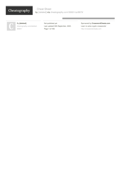 10 Symfony Cheat Sheets Cheat Sheets For Every Occasion
