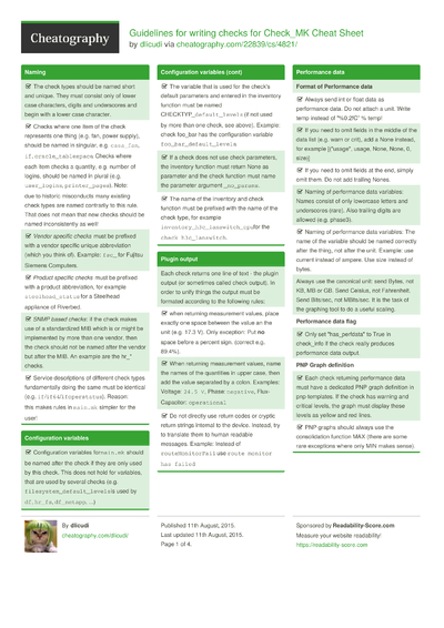 Cheat Sheets Matching "regex" - Cheatography.com: Cheat Sheets For ...