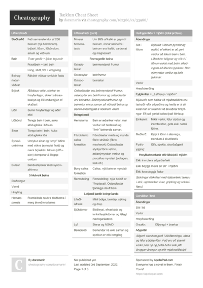 653 Home And Health Cheat Sheets Cheat Sheets For
