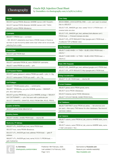 Unity Container Cheat Sheet by GregFinzer - Download free from ... Unity Container Cheat Sheet by GregFinzer - Download free from ...