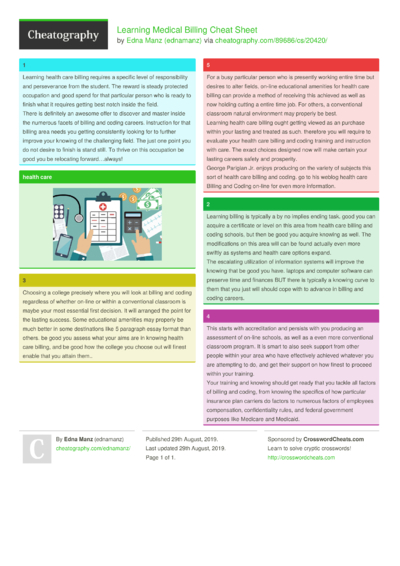 Cheat Sheets Matching "Coding" - Cheatography.com: Cheat Sheets For ...