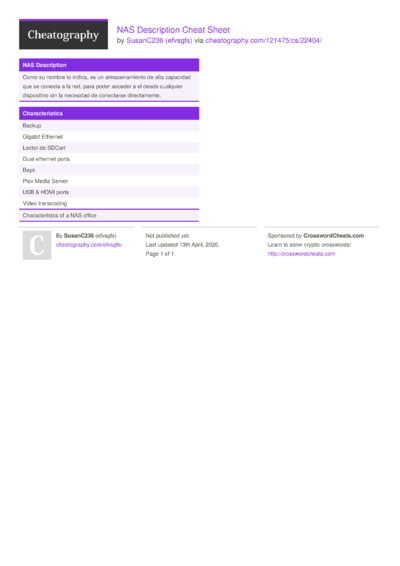 10 Dba Cheat Sheets - Cheatography.com: Cheat Sheets For Every Occasion