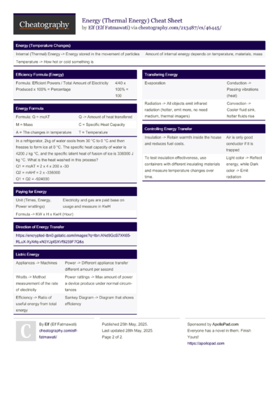 Respiration (Biology 8th Grade) Cheat Sheet by Elf Fatmawati - Download ...