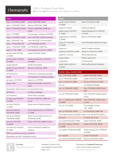 SongInwZa's cheat Cheat Sheet by song34071 - Download free from ...
