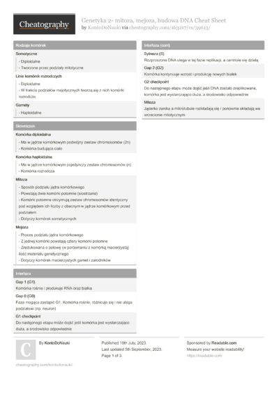 2 Boi Cheat Sheets - Cheatography.com: Cheat Sheets For Every Occasion