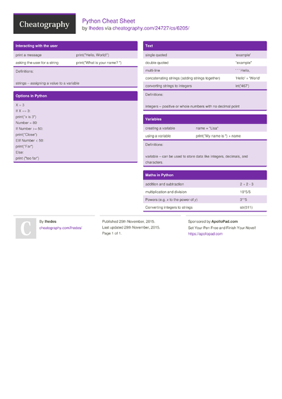 Bash comparison options Cheat Sheet by respi - Download free from ... Bash comparison options Cheat Sheet by respi - Download free from ...