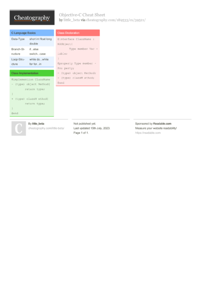 2664 Programming Cheat Sheets Cheat Sheets For Every Occasion