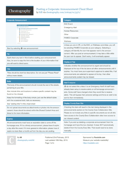 ESL Testing Cheat Sheet by ESLUSA - Download free from Cheatography ...