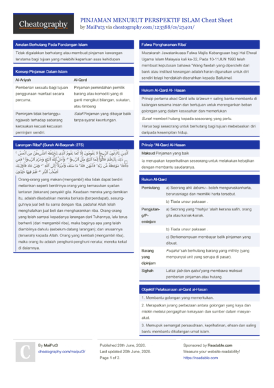 Cheat Sheets in العربية (Arabic) - Cheatography.com: Cheat Sheets For ...