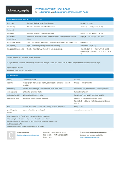 GDB Cheat Sheet by oddcoder - Download free from Cheatography - Cheatography.com: Cheat Sheets ...