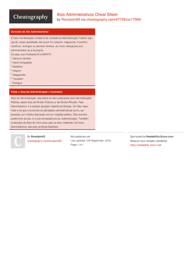 2 -atos Cheat Sheets - Cheatography.com: Cheat Sheets For Every Occasion
