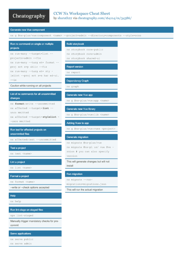 CCW Nx Workspace Cheat Sheet by sharath22 - Download free from ... CCW Nx Workspace Cheat Sheet by sharath22 - Download free from ...