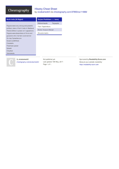 13 Mapping Cheat Sheets - Cheatography.com: Cheat Sheets For Every Occasion