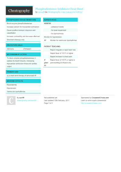 13 Failure Cheat Sheets - Cheatography.com: Cheat Sheets For Every Occasion