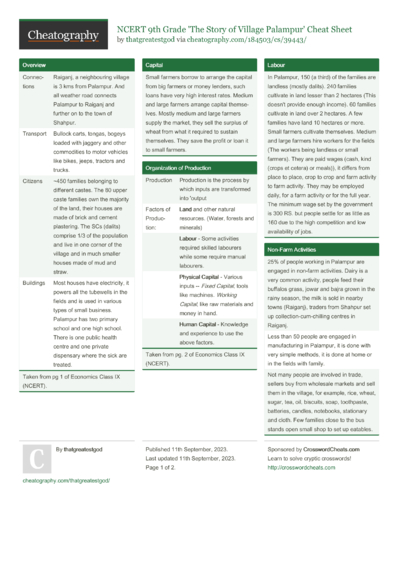 2610 Education Cheat Sheets - Cheatography.com: Cheat Sheets For Every ...