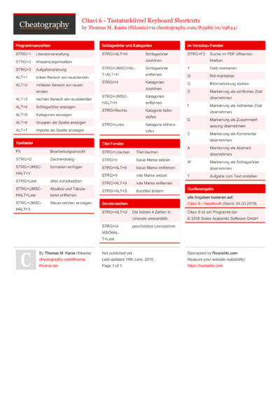 27 Writing Cheat Sheets - Cheatography.com: Cheat Sheets For Every Occasion