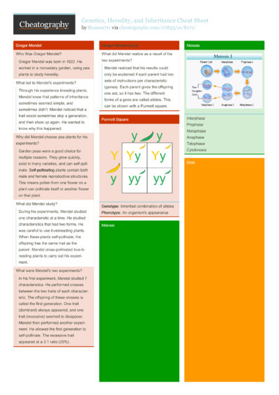 447 Science Cheat Sheets - Cheatography.com: Cheat Sheets For Every ...
