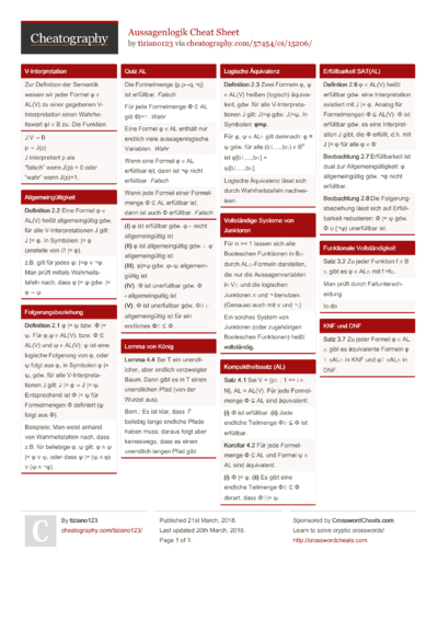 JavaScript Cheat Sheet by DaveChild - Download free from Cheatography ...